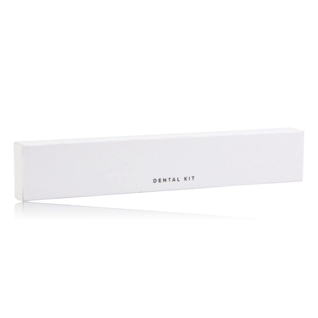 CONTEMPORARY WHITE DENTAL KIT bx100 | Intermarket Guest Amenities